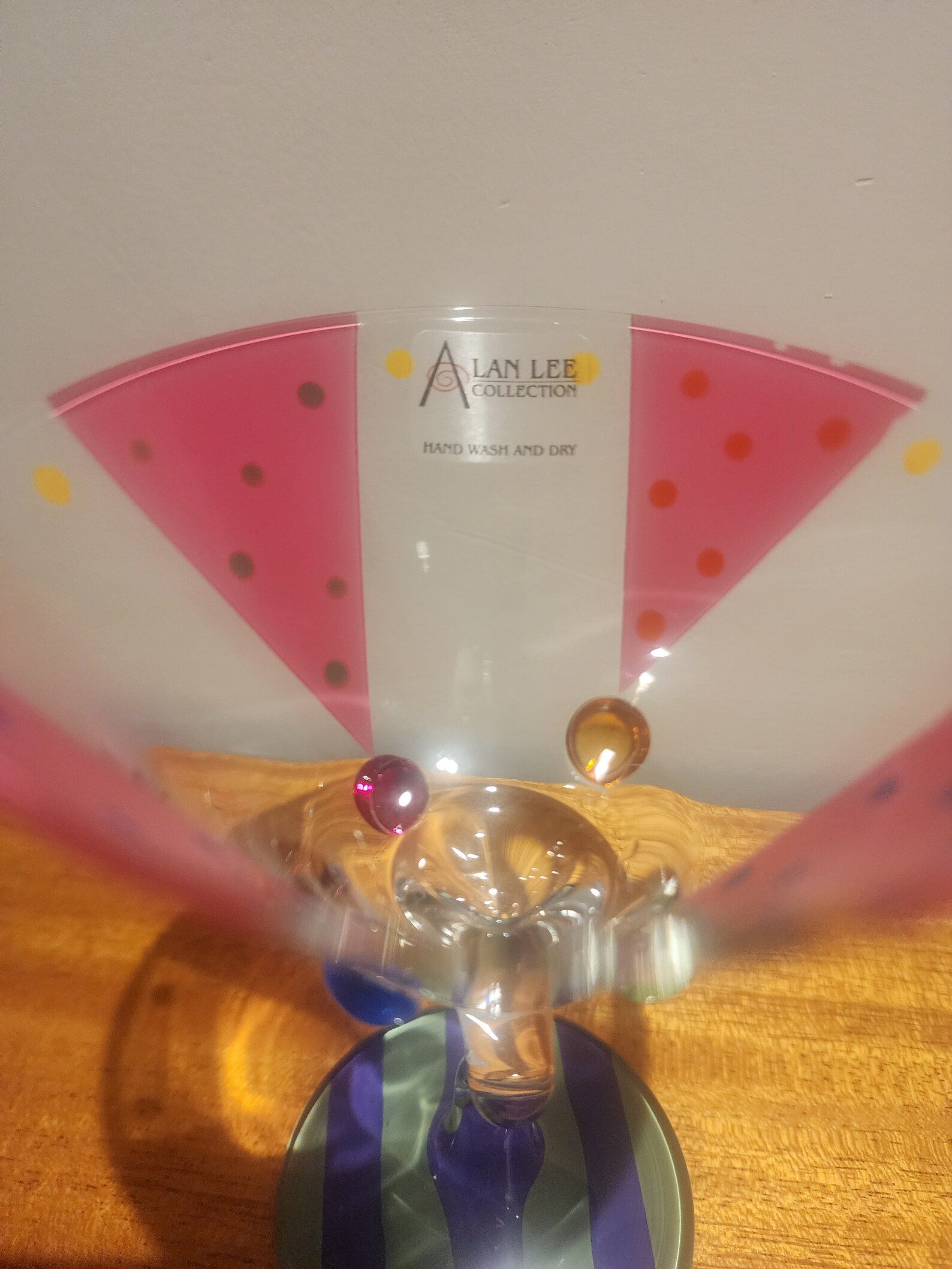 Pink Jester Martini by Alan Lee Collection - Etsy