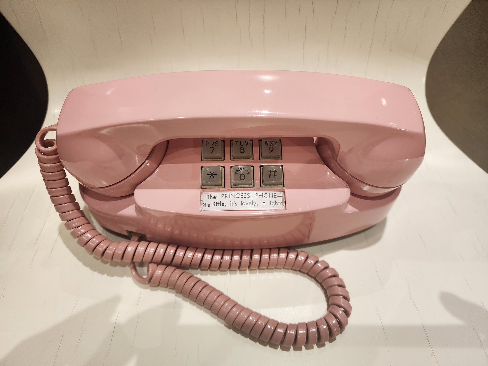 1980s Factory Refurbished Touch Tone Pink Princess Telephone - Etsy