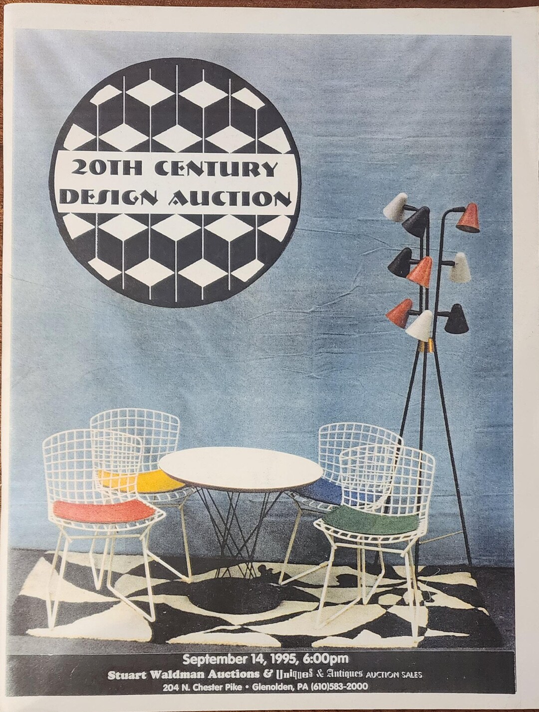 20th Century Design Auction, Stuart Waldman Auctions and Uniques ...