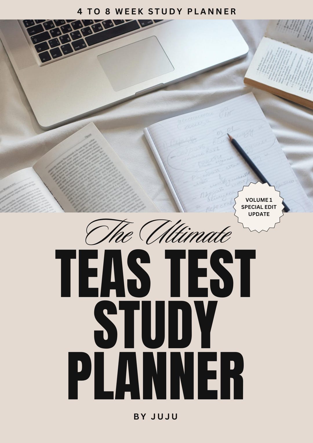 TEAS Test Study Planner - Etsy