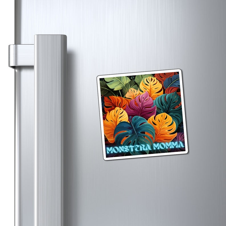 Monstera Magnet Monstera Deliciosa Gift Mother's Day Present Fridge ...