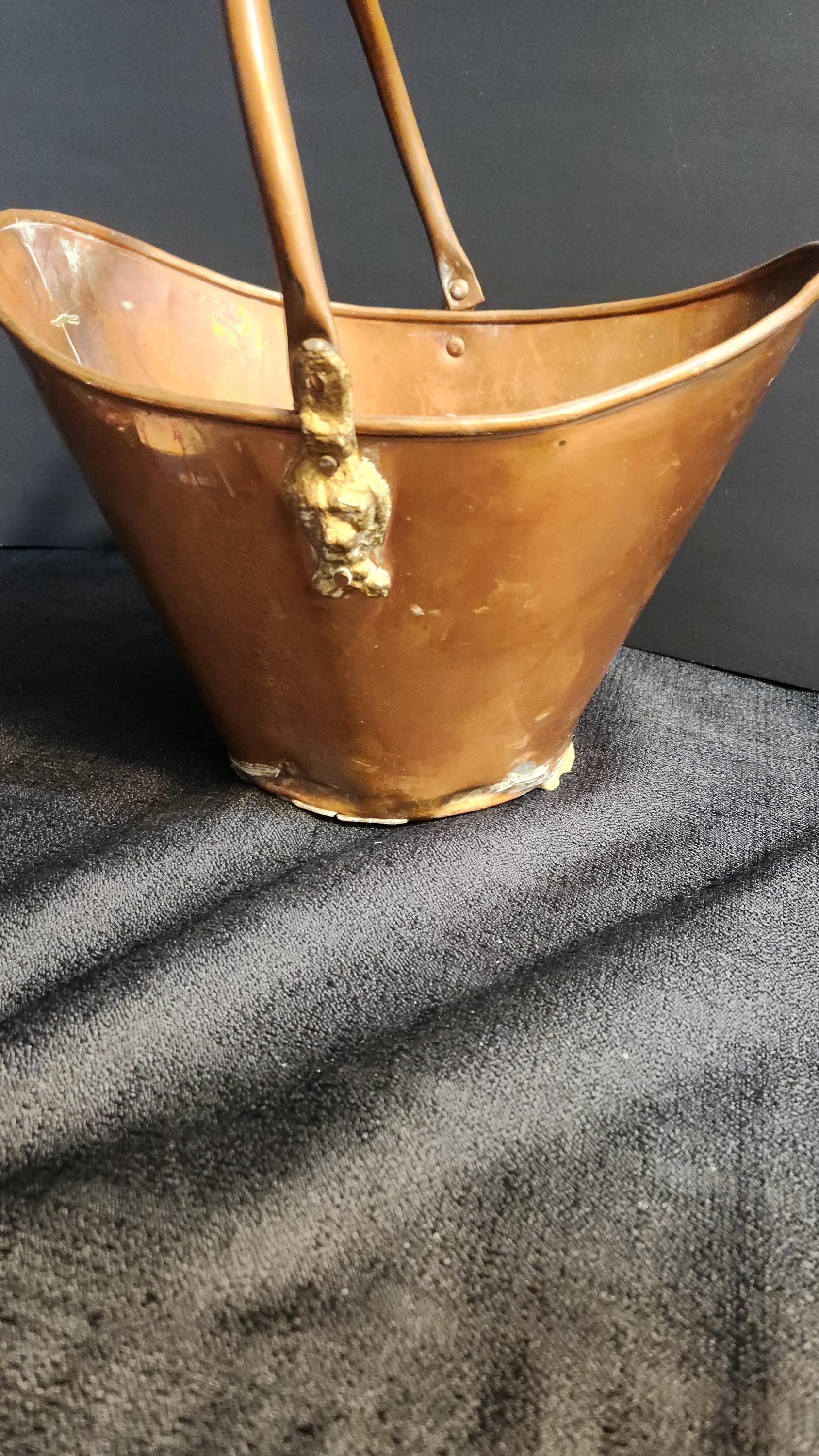 Vintage Copper Pail - Etsy