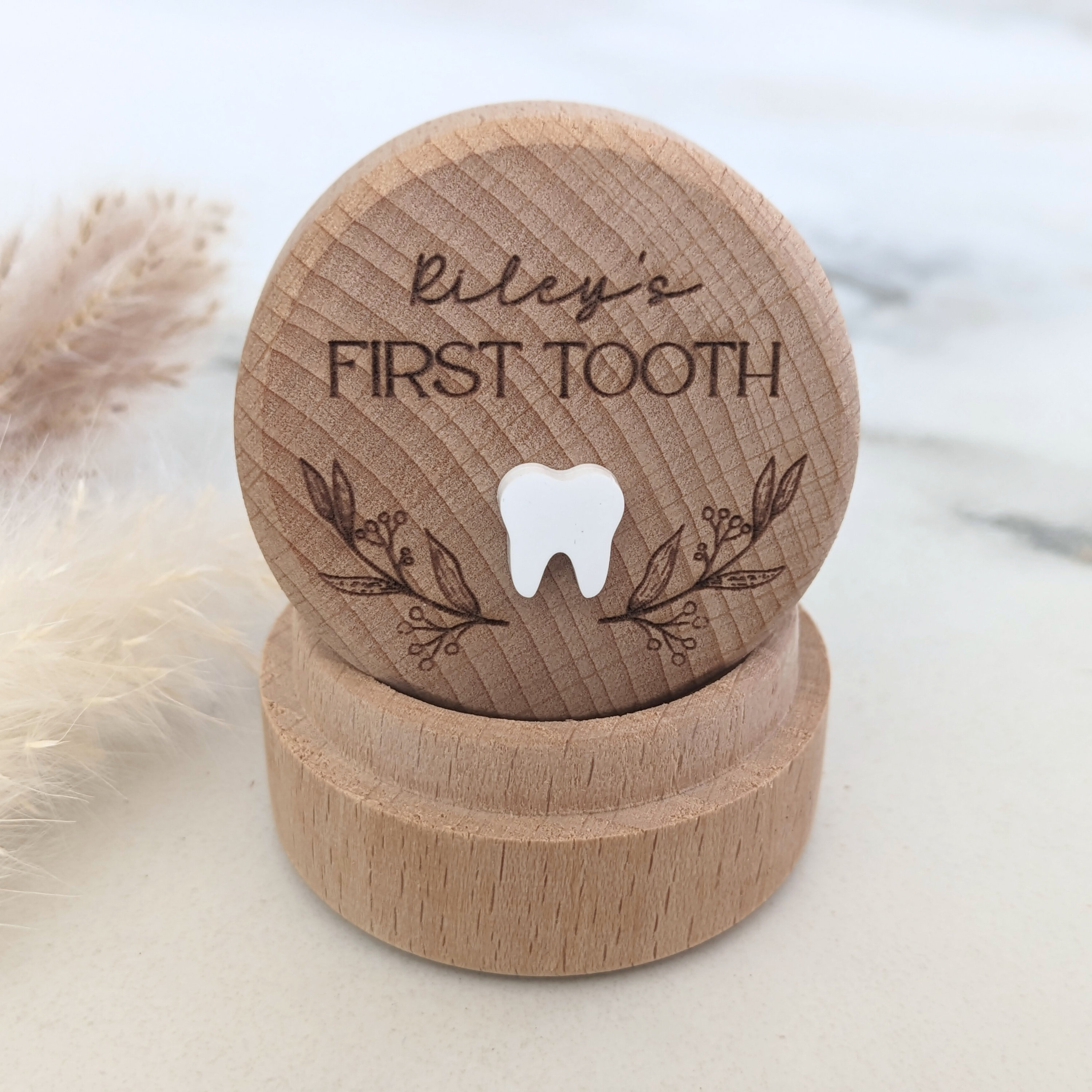 Personalized Tooth Fairy Box Tooth Keepsake Box for Child My First ...