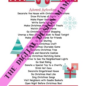 Night Before Christmas Box and Activities Digital Download - Etsy