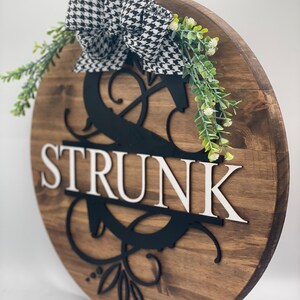 Monogram Welcome Sign, Family Name Sign, Custom Welcome Sign ...