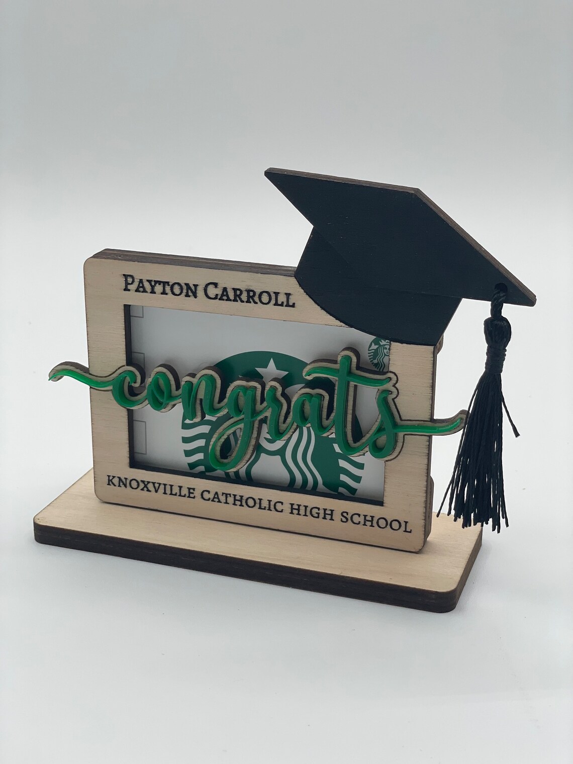 Personalized Keepsake Gift Card Holder, Teacher Gift, Graduation Gift ...