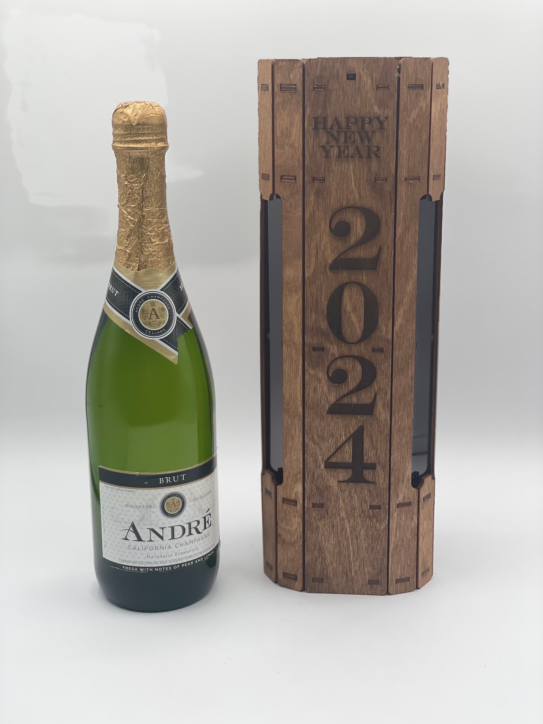 Custom Wine Box, Handmade Wine Box, Personalized Wine Box, Gift for Co ...