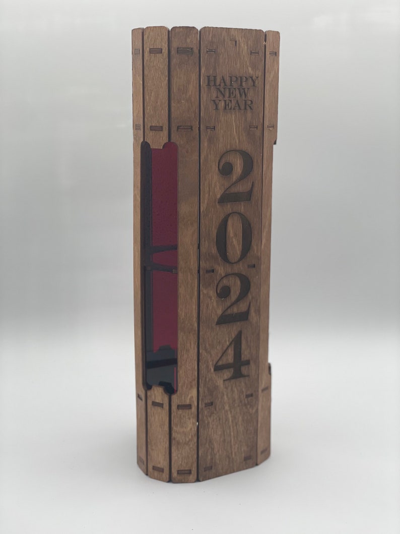 Custom Wine Box, Handmade Wine Box, Personalized Wine Box, Gift for Co ...