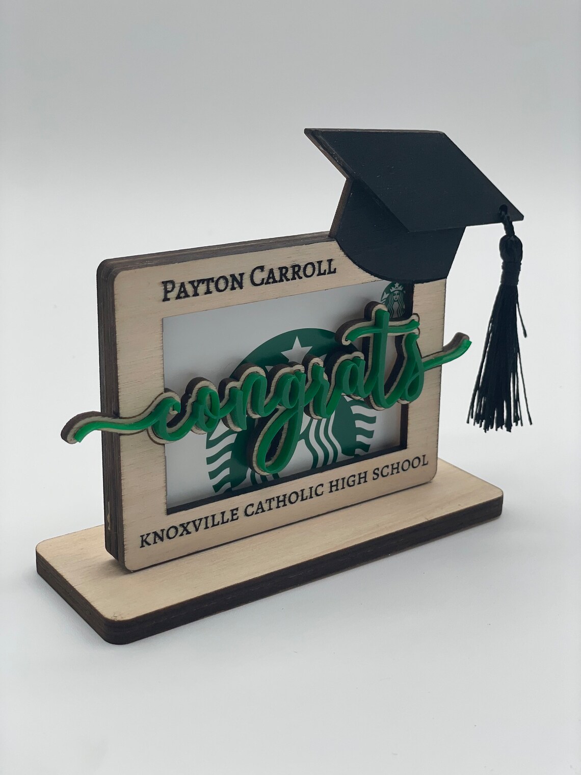 Personalized Keepsake Gift Card Holder, Teacher Gift, Graduation Gift ...