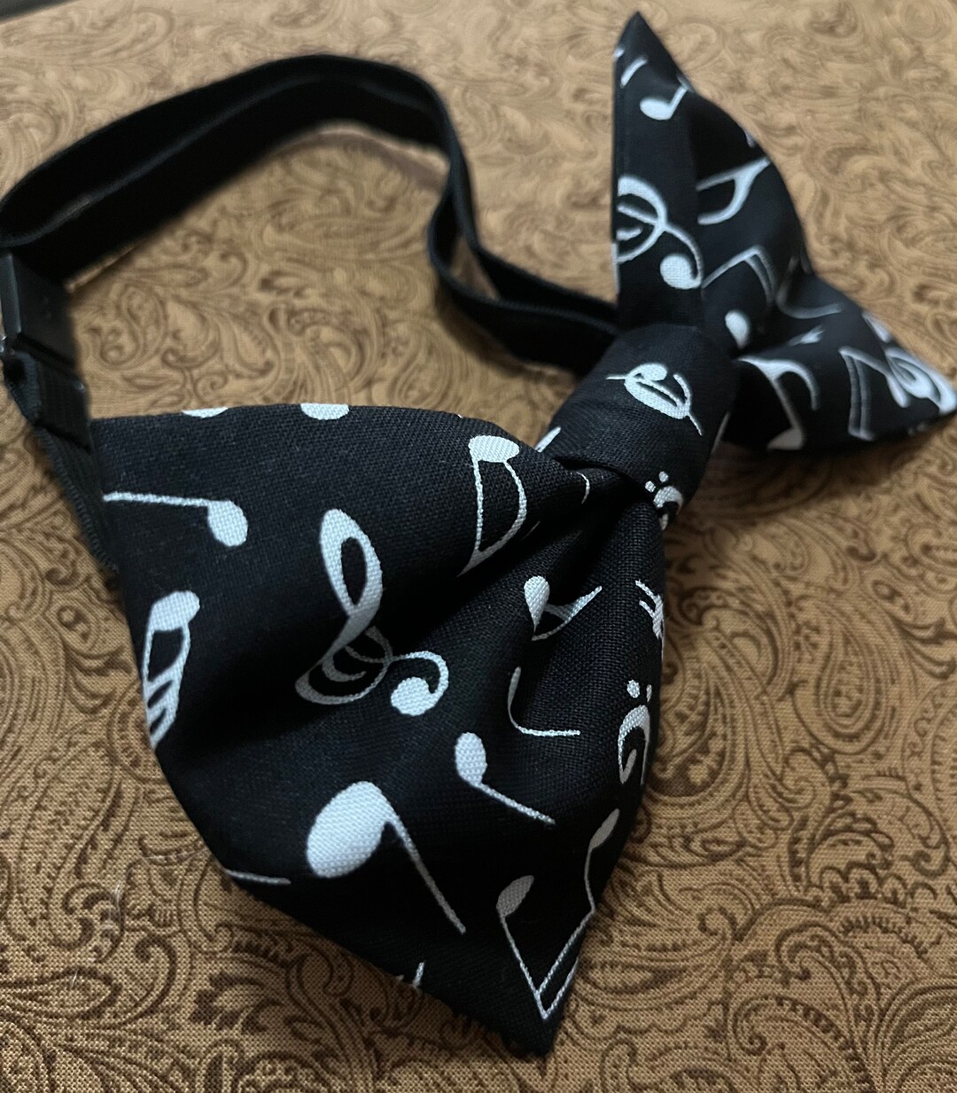 Mens Musical Note Bow Tie - Etsy