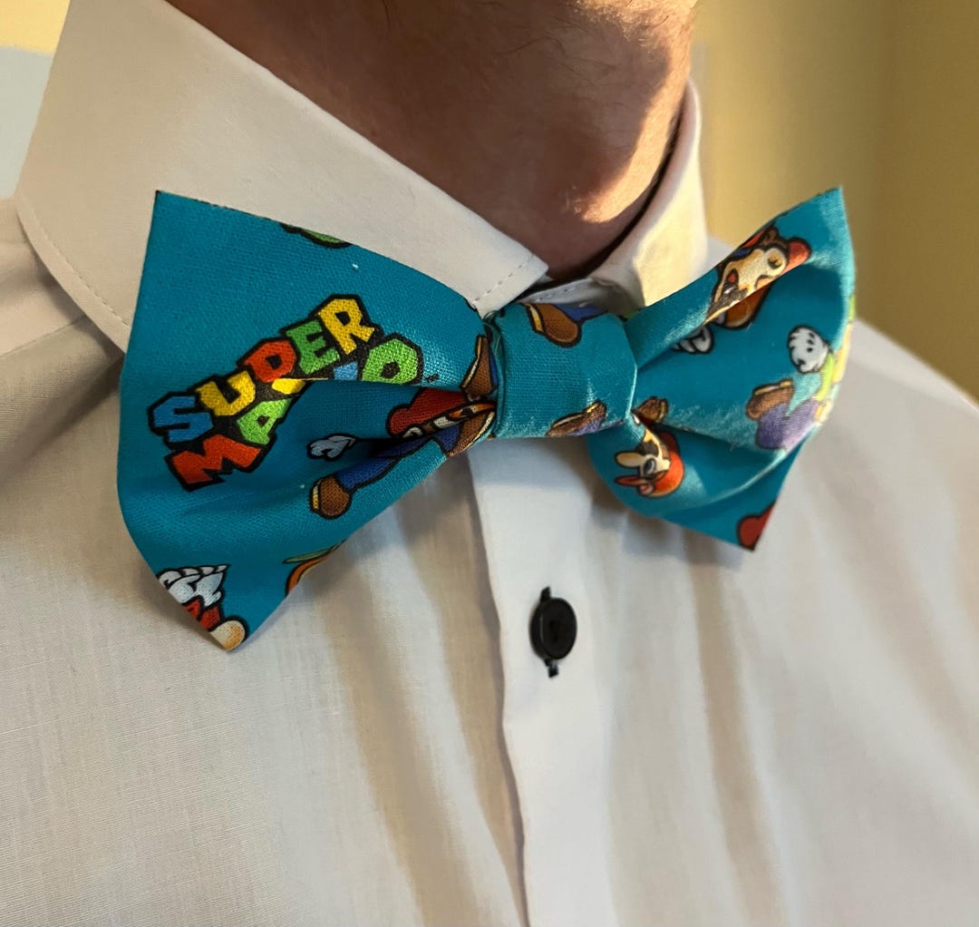 Adult Super Mario Bow Tie - Etsy