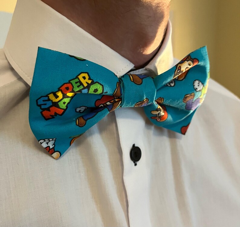 Adult Super Mario Bow Tie - Etsy