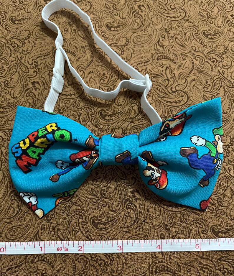 Adult Super Mario Bow Tie - Etsy