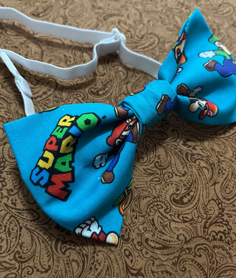 Adult Super Mario Bow Tie - Etsy
