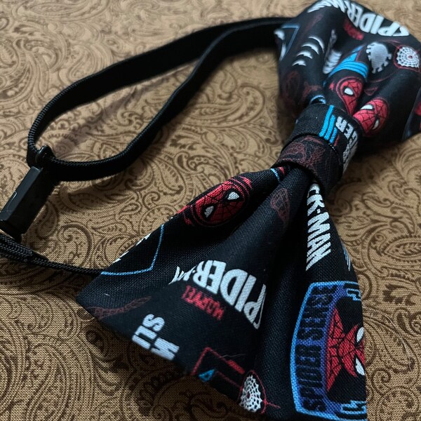 Spiderman Bow Tie - Etsy