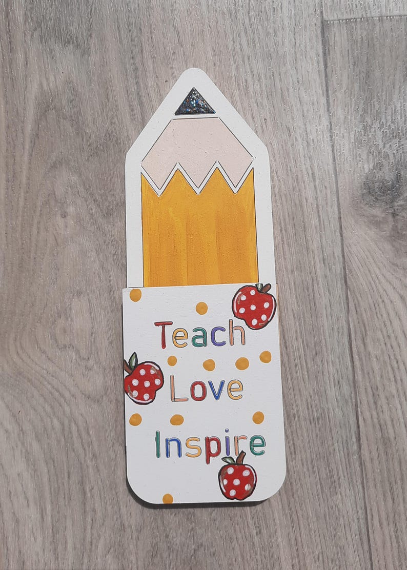 Teacher Gift Card Holder - Etsy