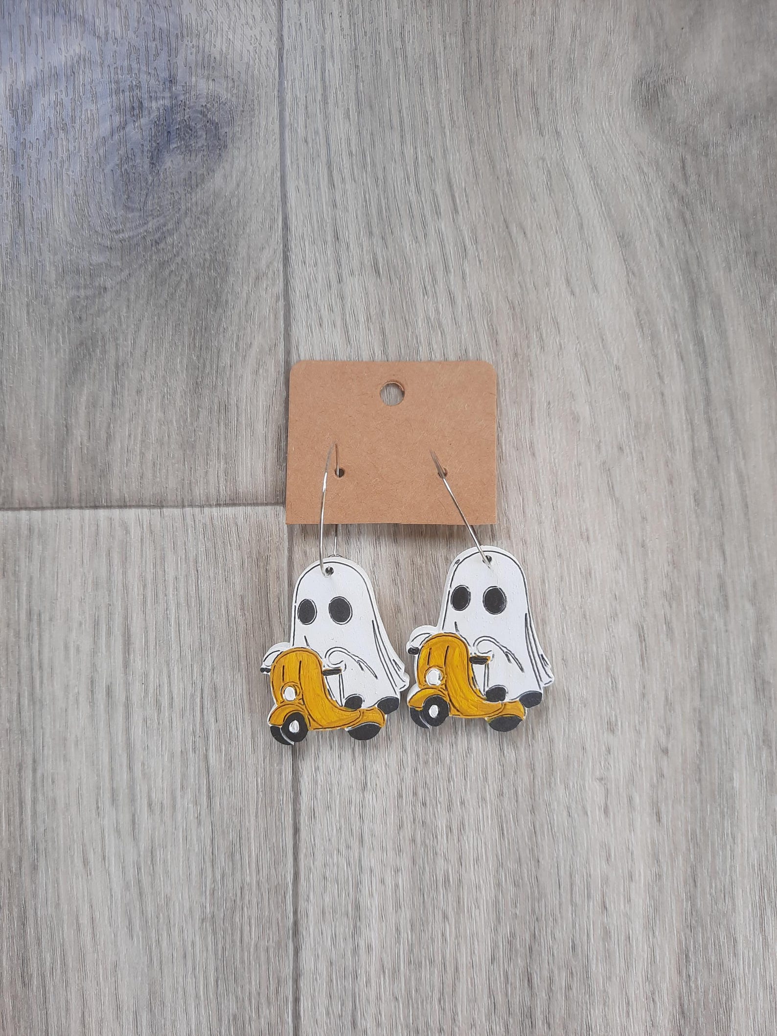 Ghost Earrings - Etsy