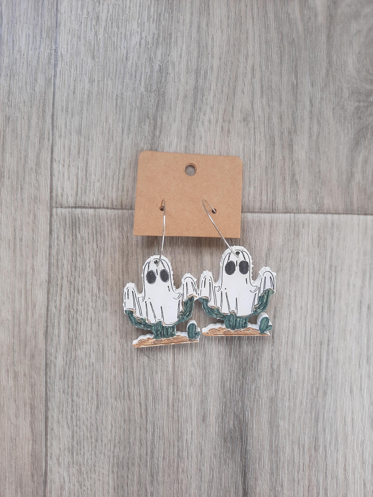 Ghost Earrings - Etsy