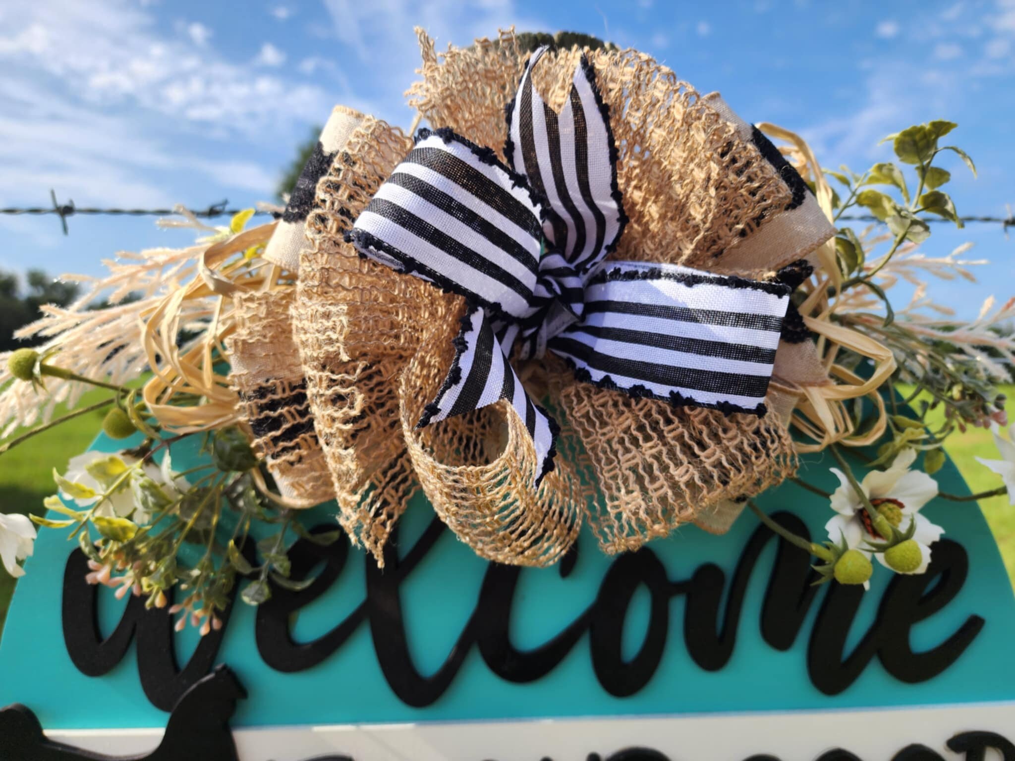 Welcome to Our Coop Hanging Sign - Etsy