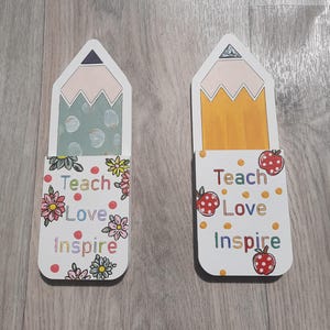 Teacher Gift Card Holder - Etsy