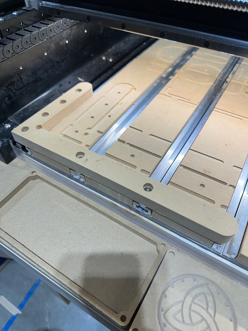 CNC Router Hold Down Corner Brackets, Clamps .svg,.c2d, G-code CNC ...