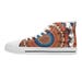 Indian Design High Top Sneakers, Ethnic Boho Shoes, Unique Native ...