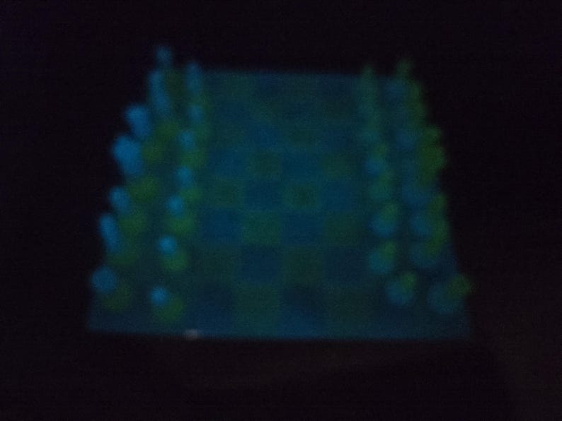Custom Glow in the Dark Chess Set - Etsy