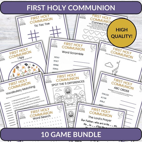 First Communion Cards - Etsy
