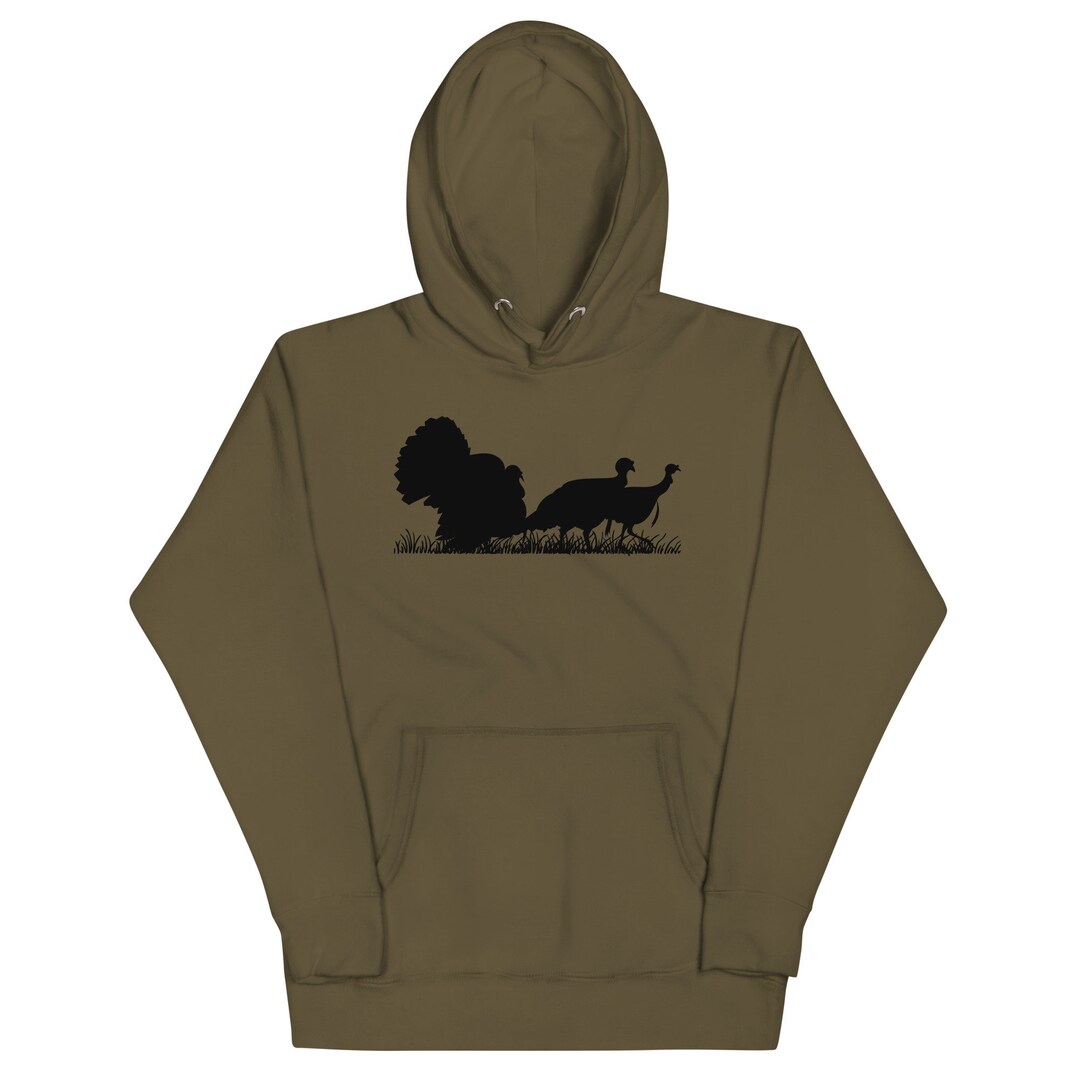 Turkey Hunting Hoodie, Turkey Hunter, Turkey Outdoor Hoodie, Gift for ...
