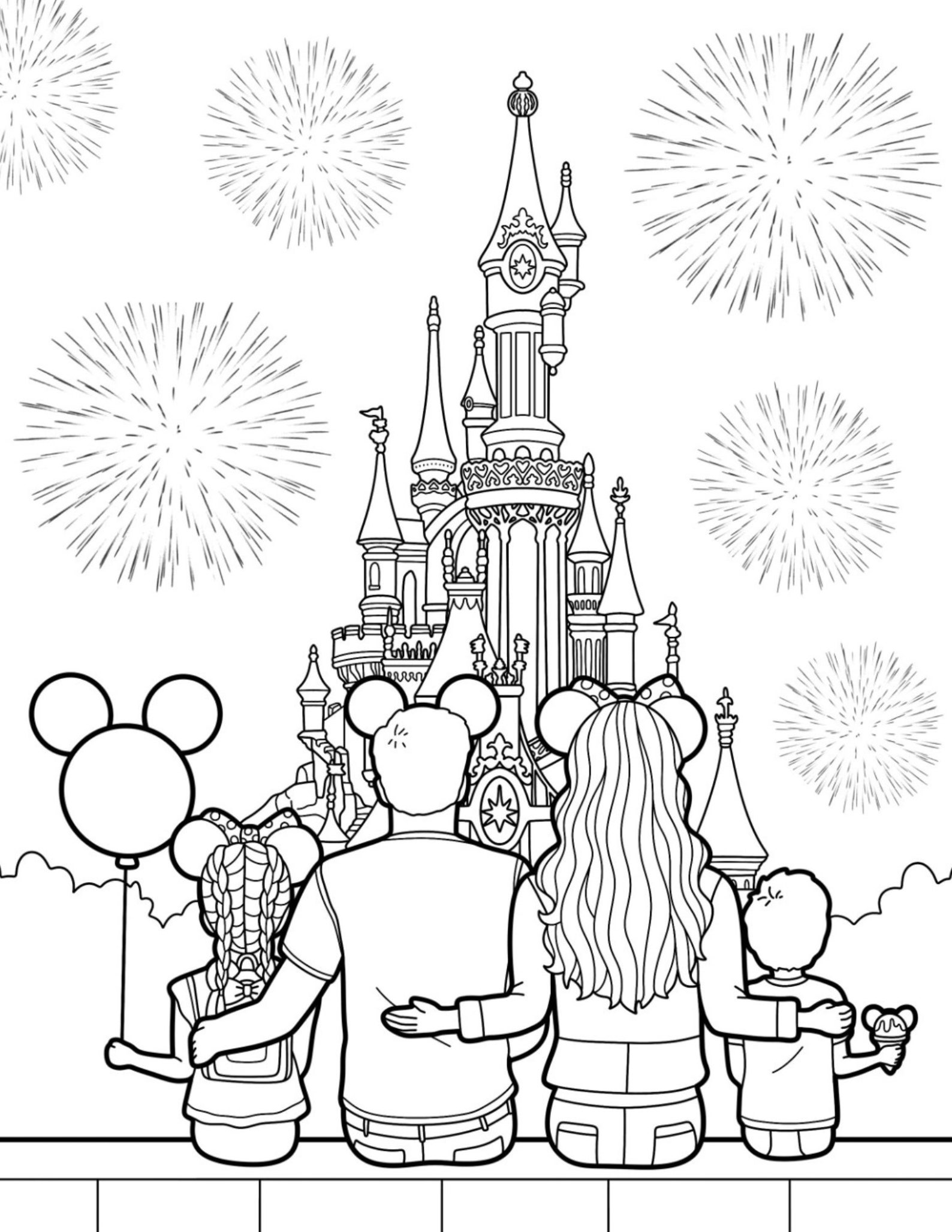 Coloring Park Printables - Etsy