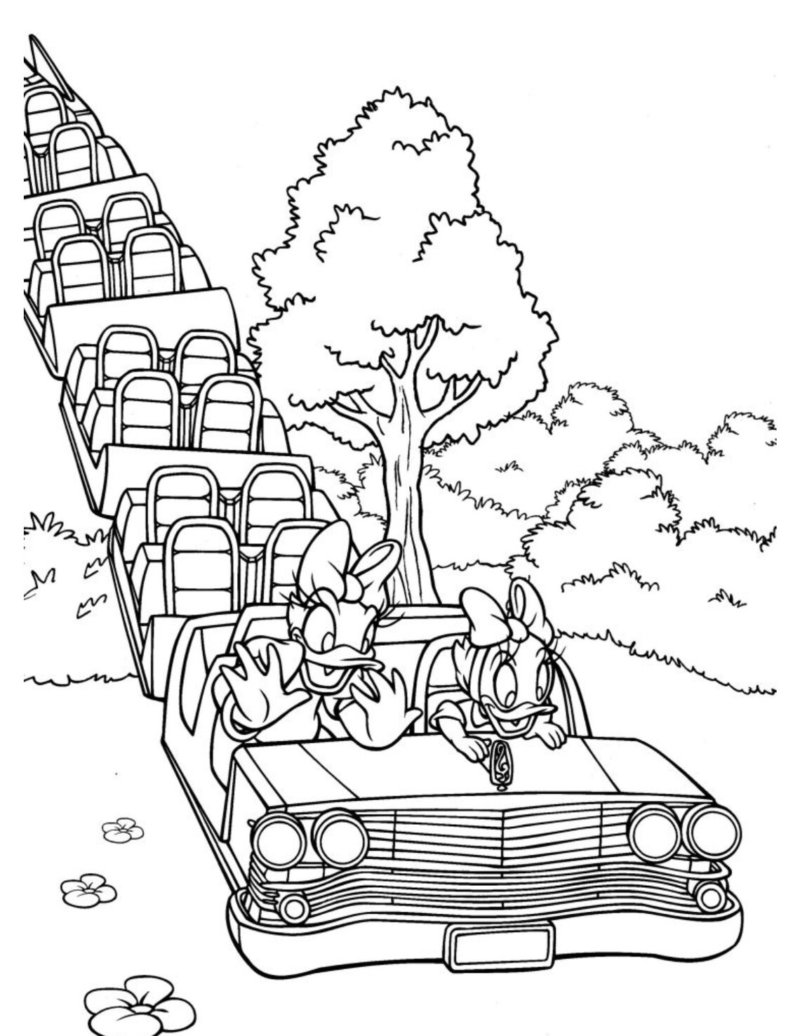 Coloring Park Printables - Etsy