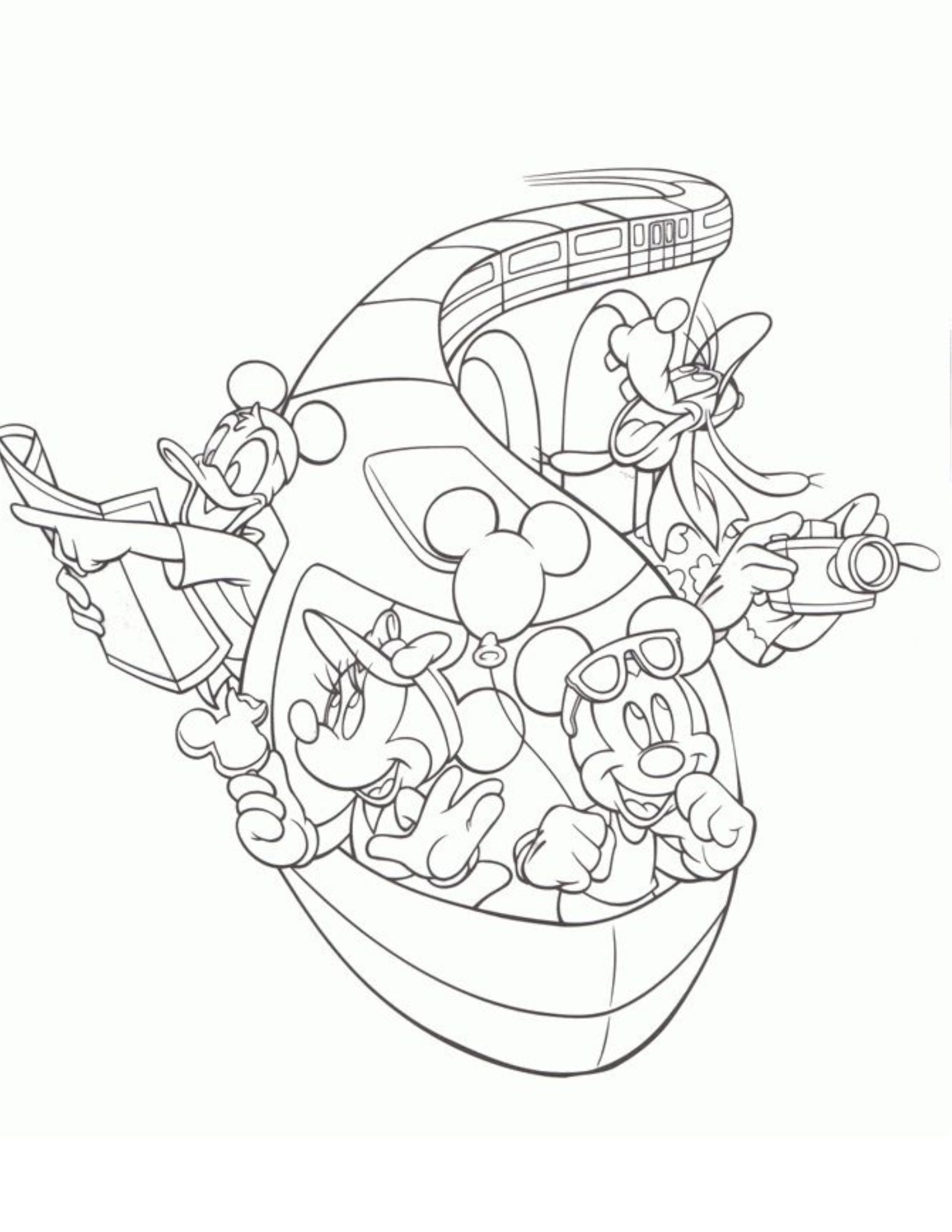 Coloring Park Printables - Etsy