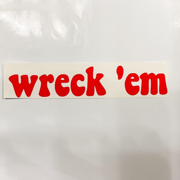 Texas Tech Car Decal - Etsy