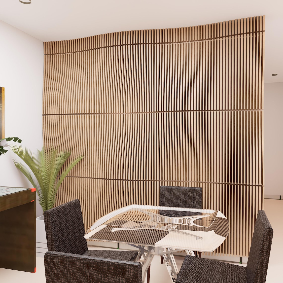 Premium Parametric 3D Wall Panels | Customizable Sizes | Matte Lacquer ...