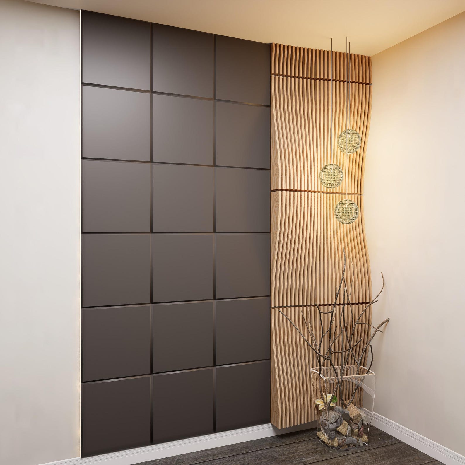 Premium Parametric 3D Wall Panels | Customizable Sizes | Matte Lacquer ...