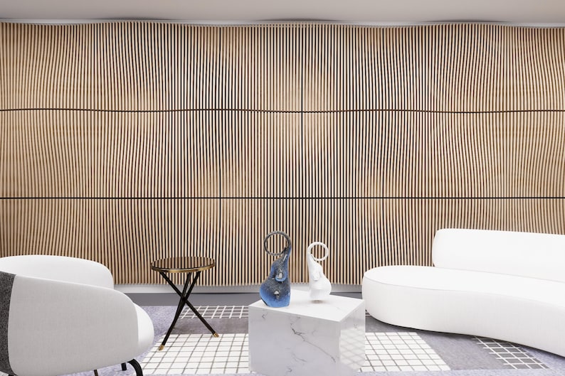 Premium Parametric 3D Wall Panels | Customizable Sizes | Matte Lacquer ...