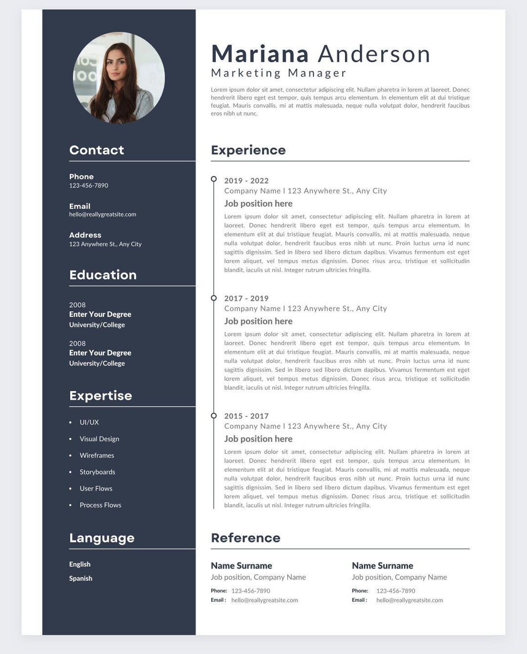 Custom Resume Builder - Etsy