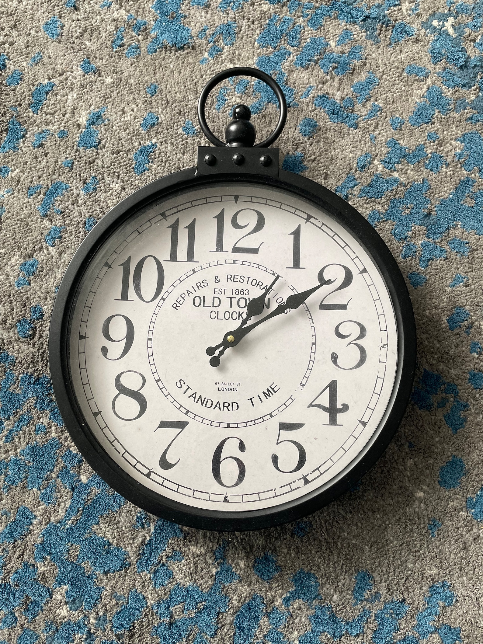 Circular Wall Clock - Etsy