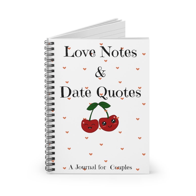 Date Night Ideas, Notebook Journal, Blank Notebook, Spiral Bound ...
