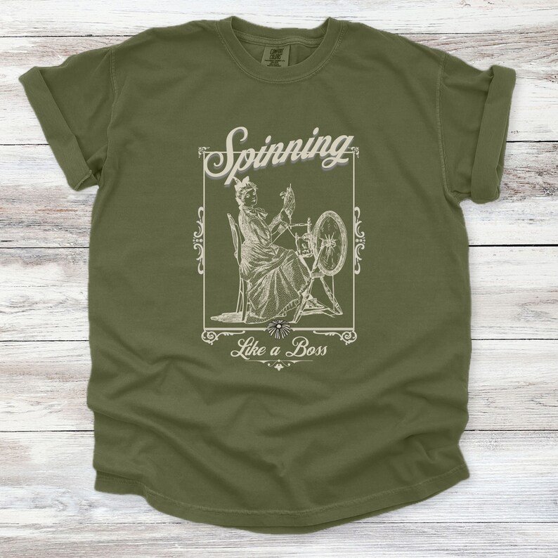 Spinning Wheel Shirt, Spinning Wheel, Hand-spinning, Yarn, Weaving ...