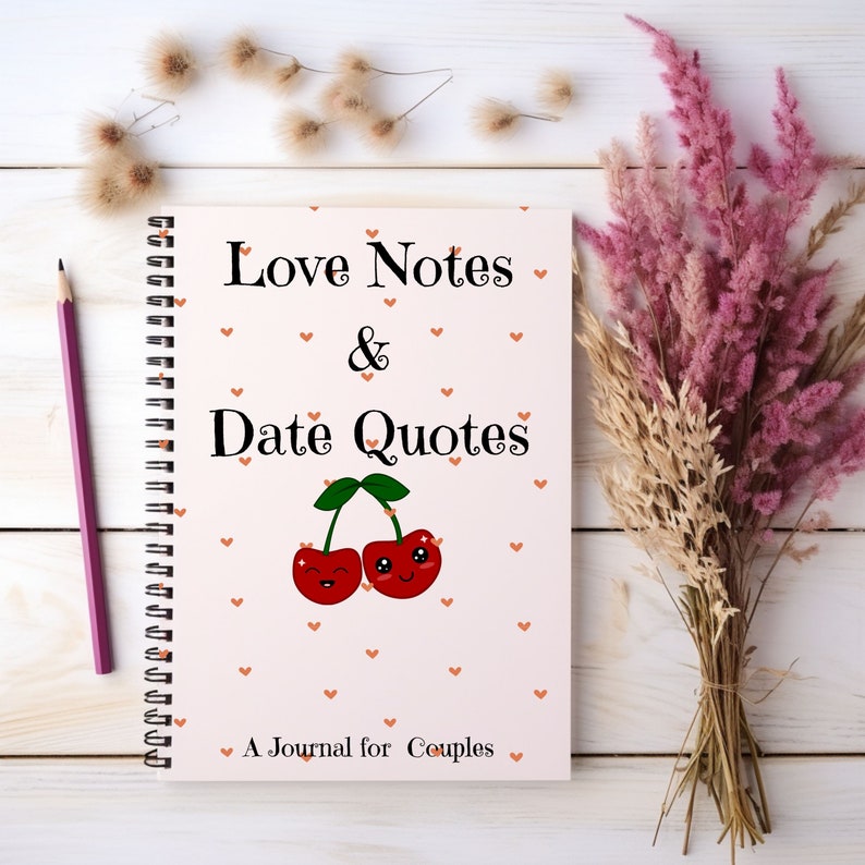 Date Night Ideas, Notebook Journal, Blank Notebook, Spiral Bound ...
