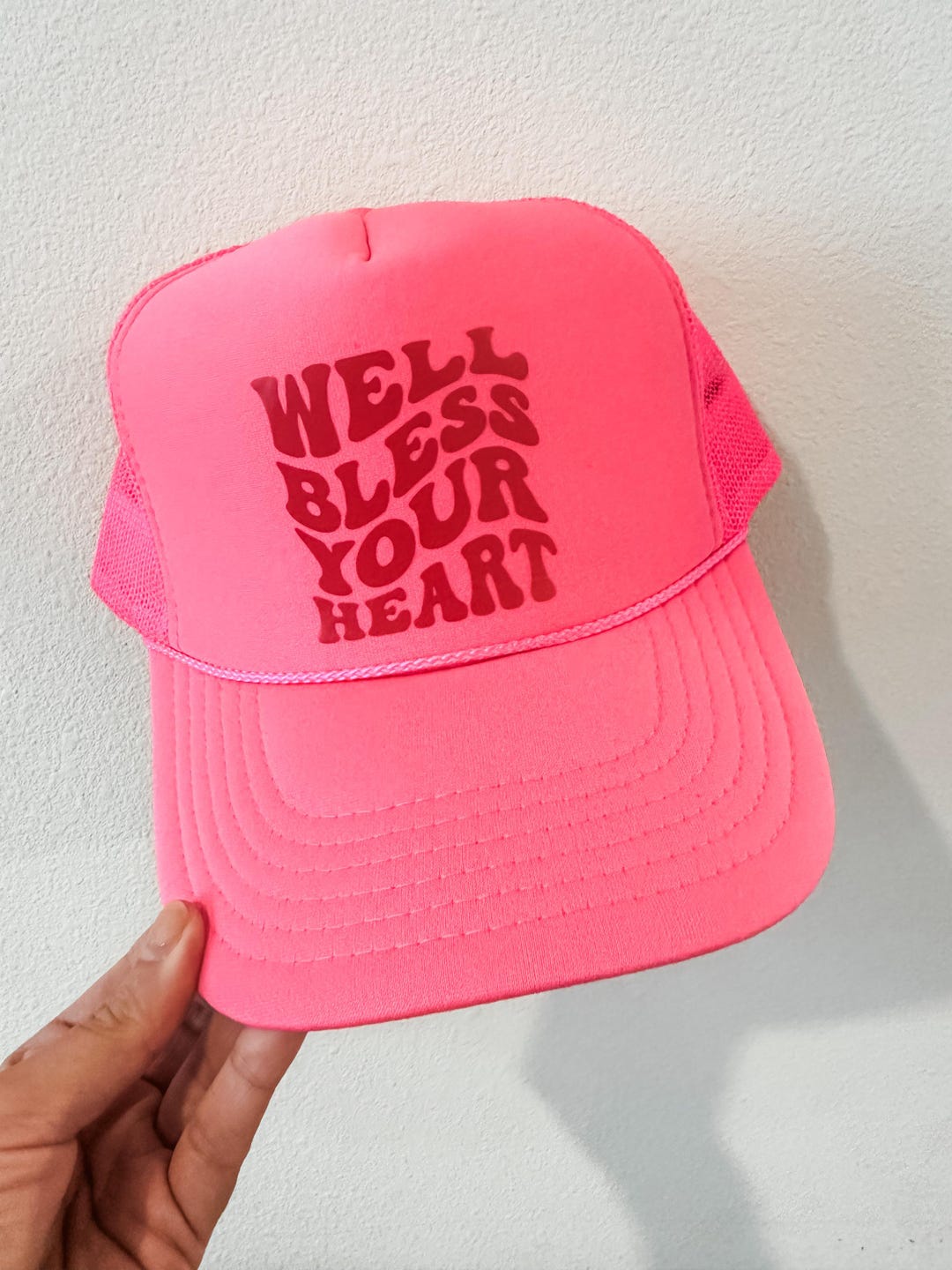 WELL BLESS YOUR Heart • Trucker Hat • Girls Night • Bless It • - Etsy