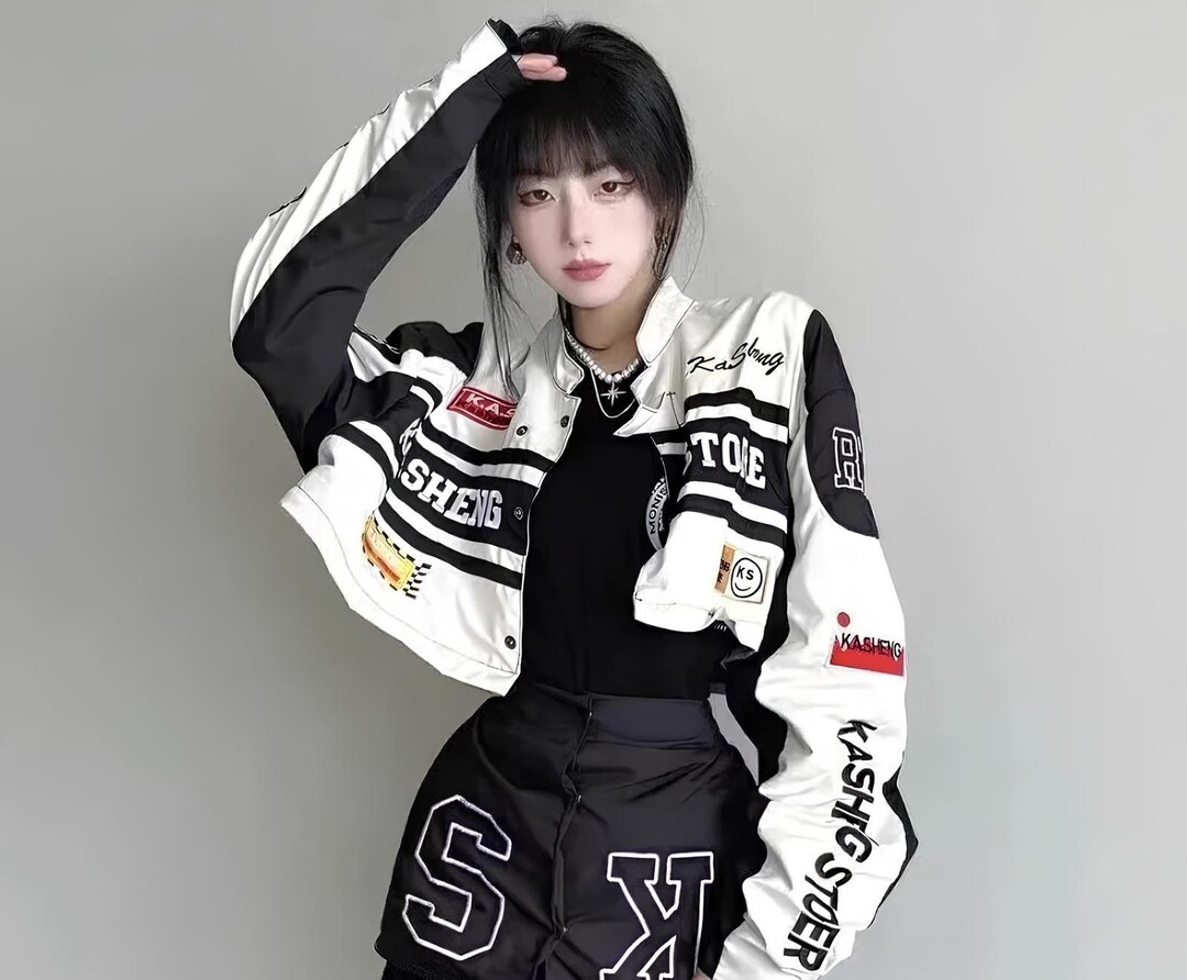 Vintage Women Baseball Jacket Y2K Jacket Women Streetwear - Etsy