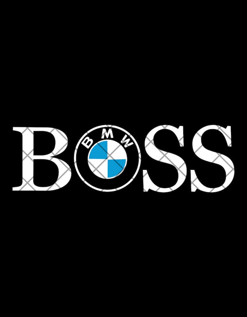 BMW BOSS Car Tshirt Design Digital Download PNG Svg - Etsy