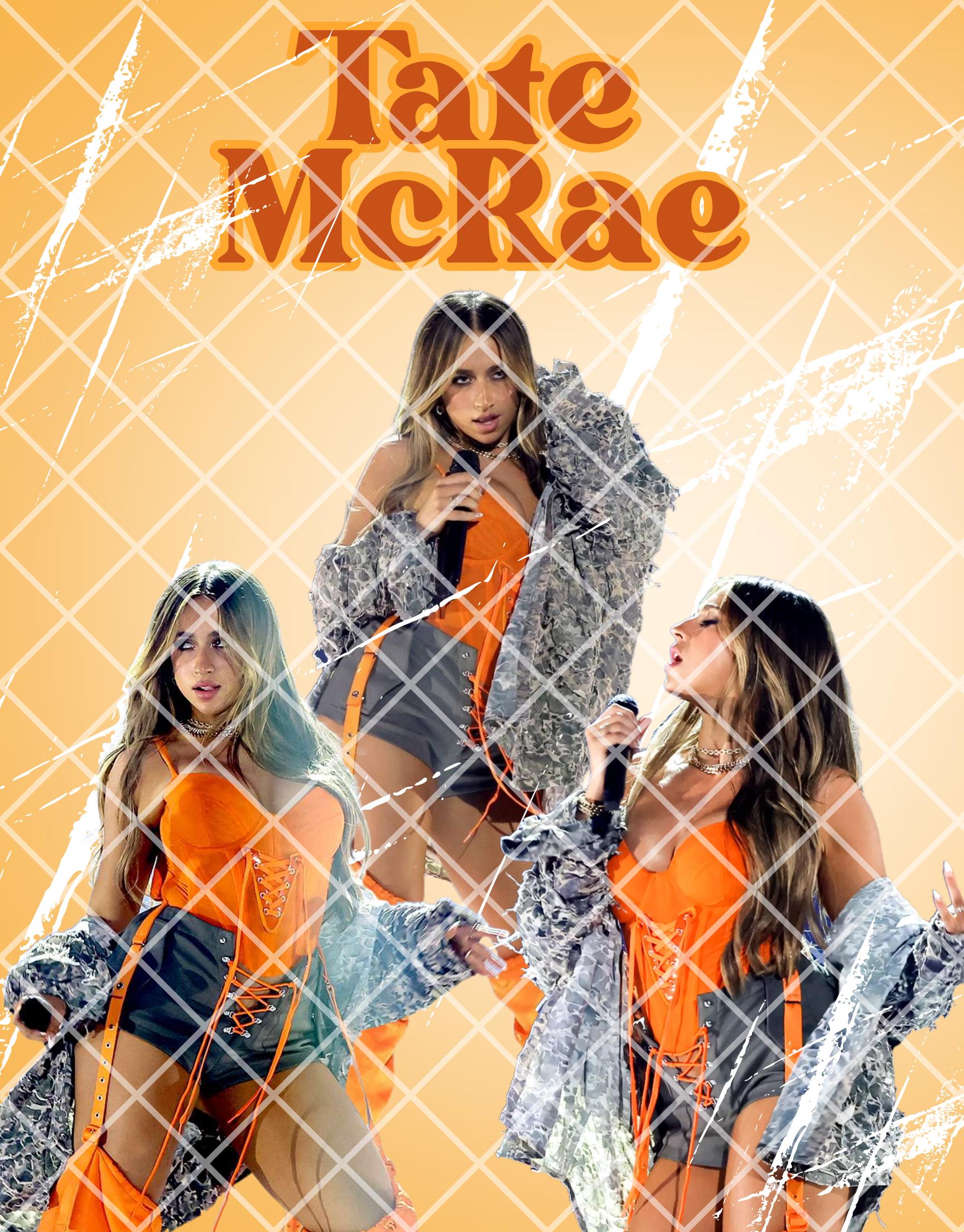 Tate Mcrae 90s Tshirt Design PNG PDF Digital Download 2 DESIGNS - Etsy