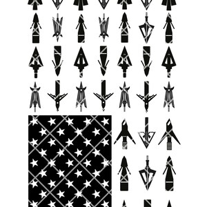 Only Bows + Archery Flag PNG SVG PDF Digital Download - Etsy