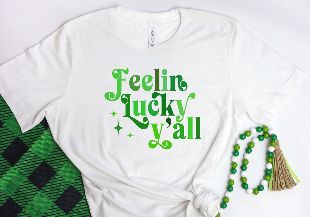 Feelin' Lucky Y'all PNG PDF Sublimation Digital Download - Etsy