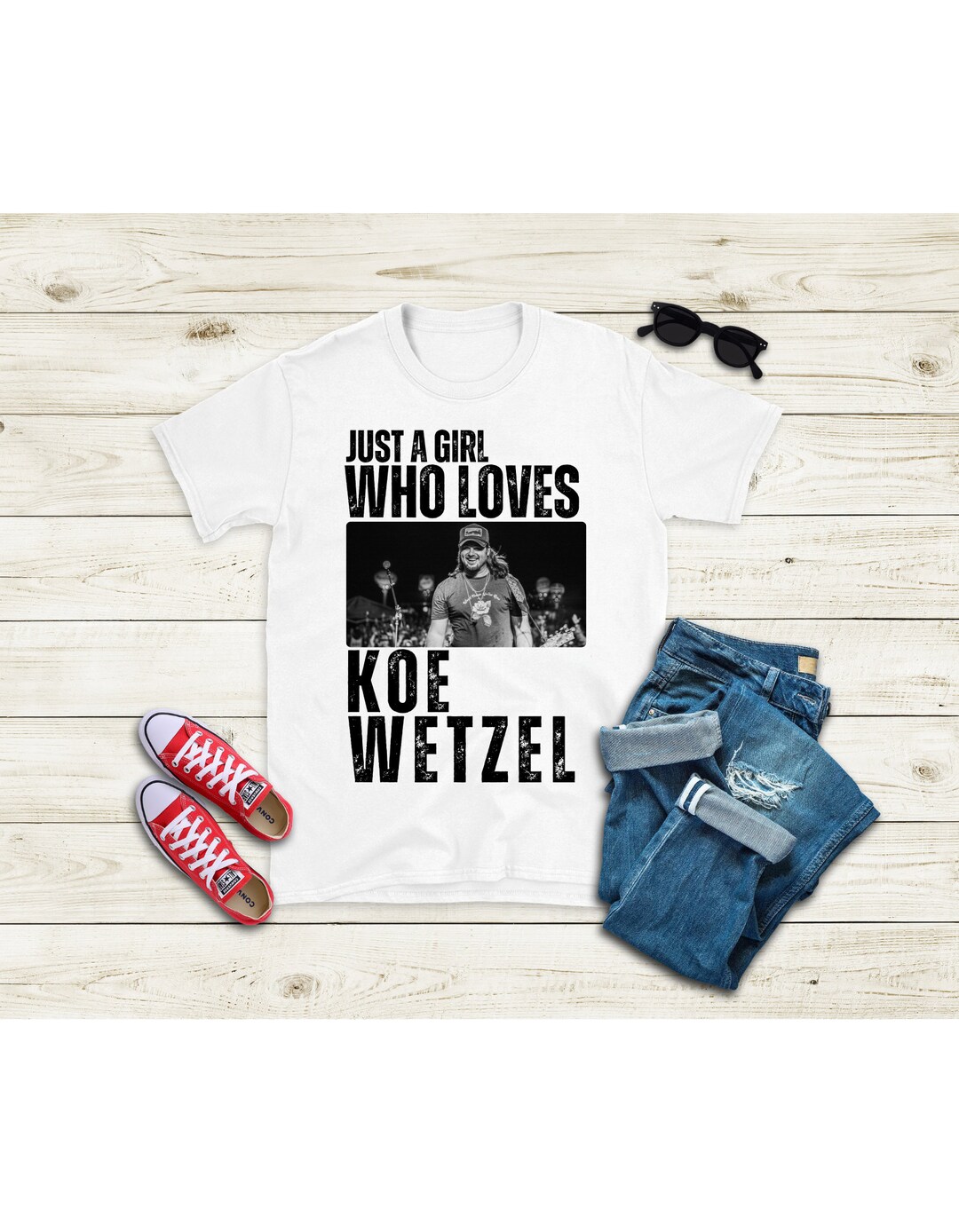 Just A Girl Who Loves Koe Wetzel PNG PDF Digital Download - Etsy