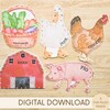 On the Farm Learning Packet, Homeschool Printables, Preschool ...