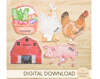 Construction Lacing Cards, Homeschool Printables, Preschool Curriculum ...